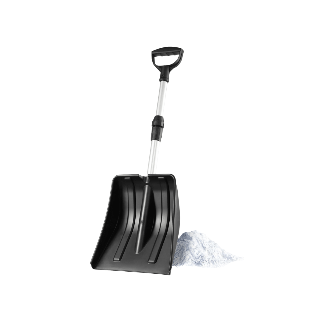 Telescopic Snow Shovel – Compact, Strong & Adjustable Shovel for C – Lunea